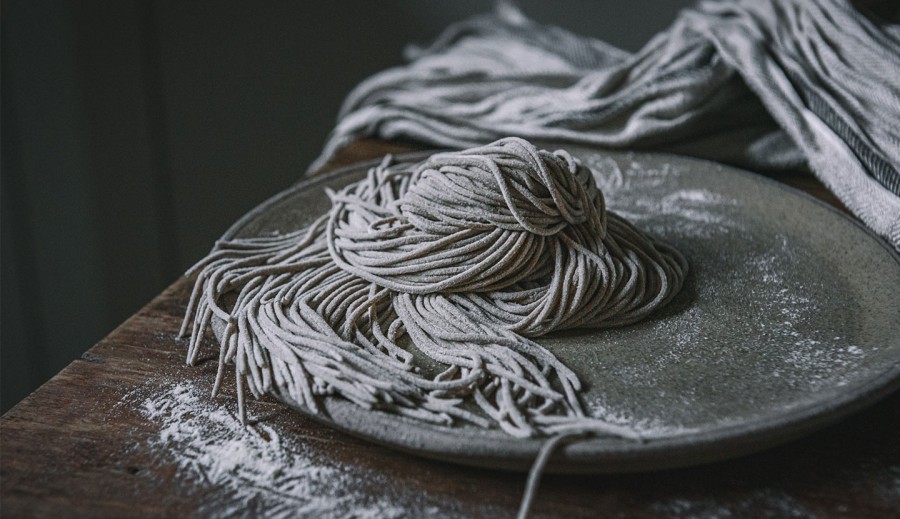 Sourdough Rye Noodles